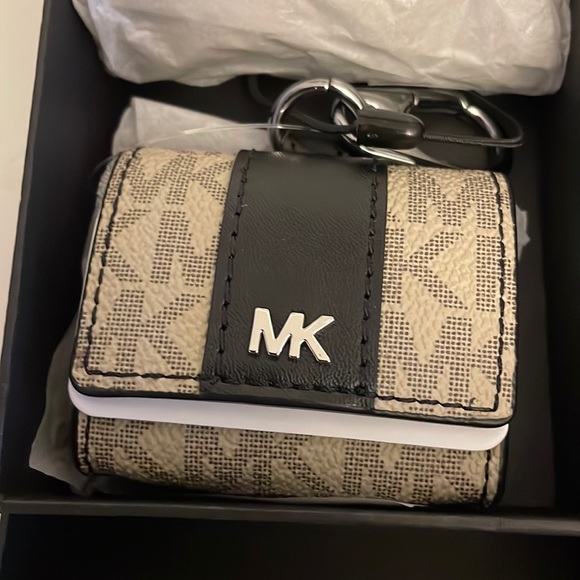 Michael Kors | Accessories | Nwt Michael Kors Hudson Logo Lanyard Case For Apple Airpods Pro ...